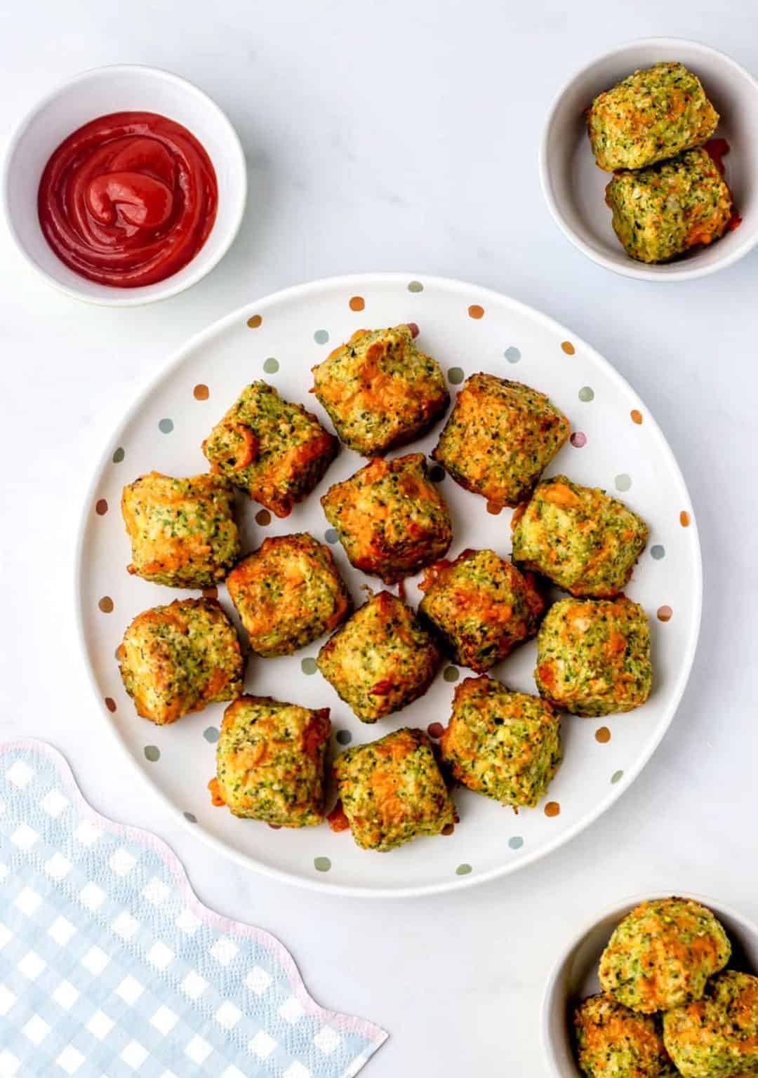 Homemade Veggie Tots in Air Fryer - Healthy Kids Recipes
