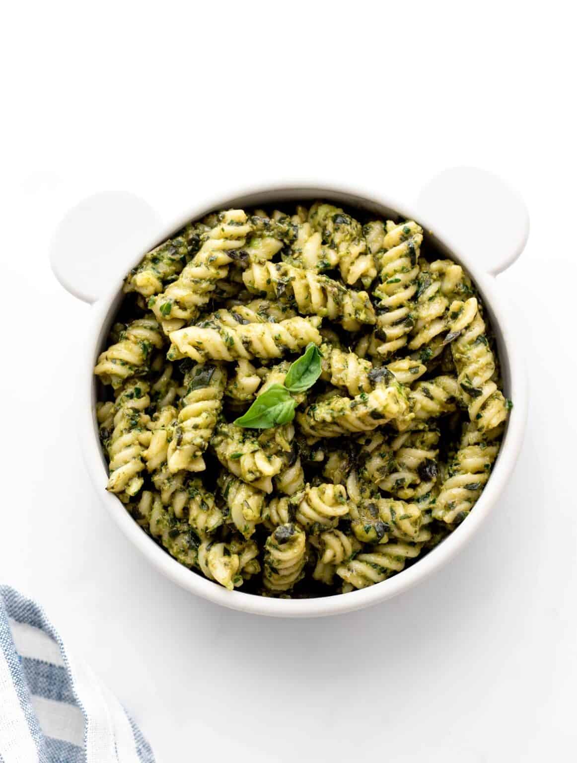 Green Pasta Sauce Recipe for Baby {Avocado Pesto} - Healthy Kids Recipes