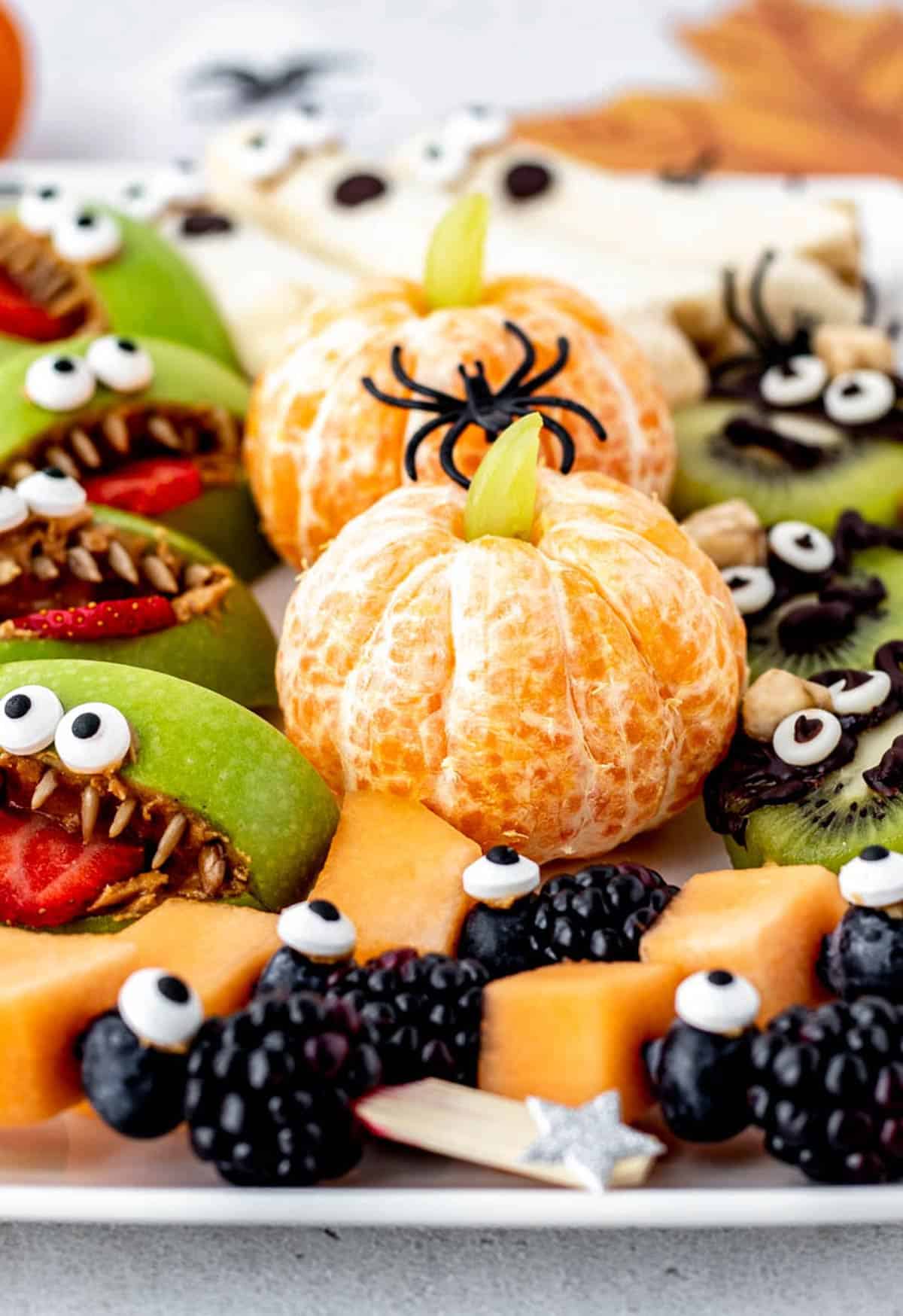 Halloween Fruit Tray Ideas | Healthy Halloween Snacks! - Healthy Kids ...