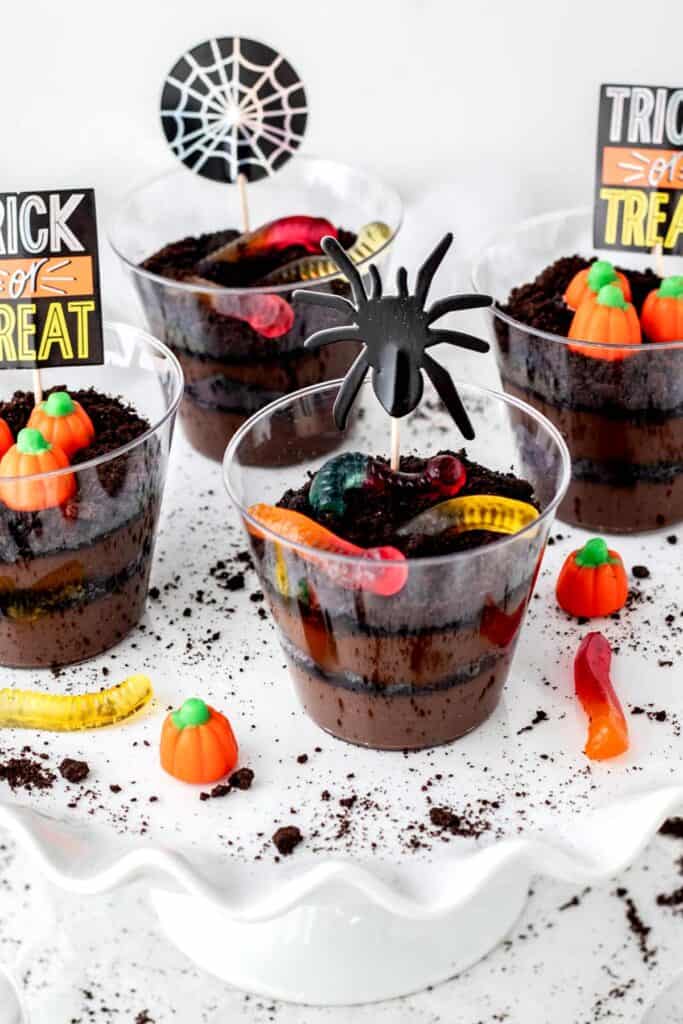Healthy Halloween Dirt Pudding Cups Recipe - Healthy Kids Recipes