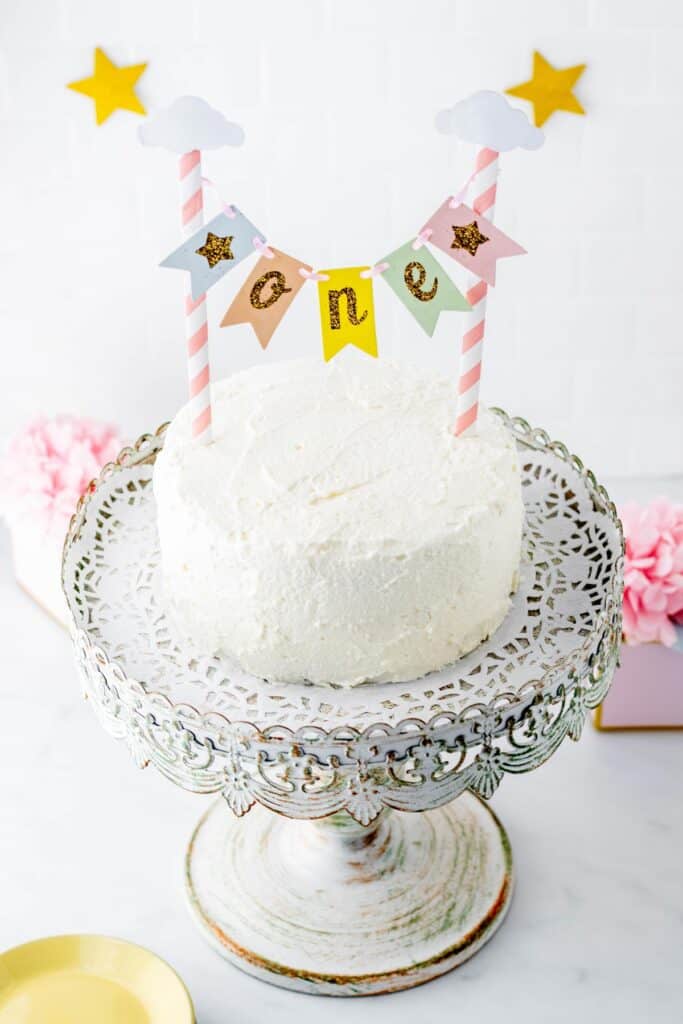 Healthy Smash Cake Recipe for Baby's First Birthday - Healthy Kids Recipes