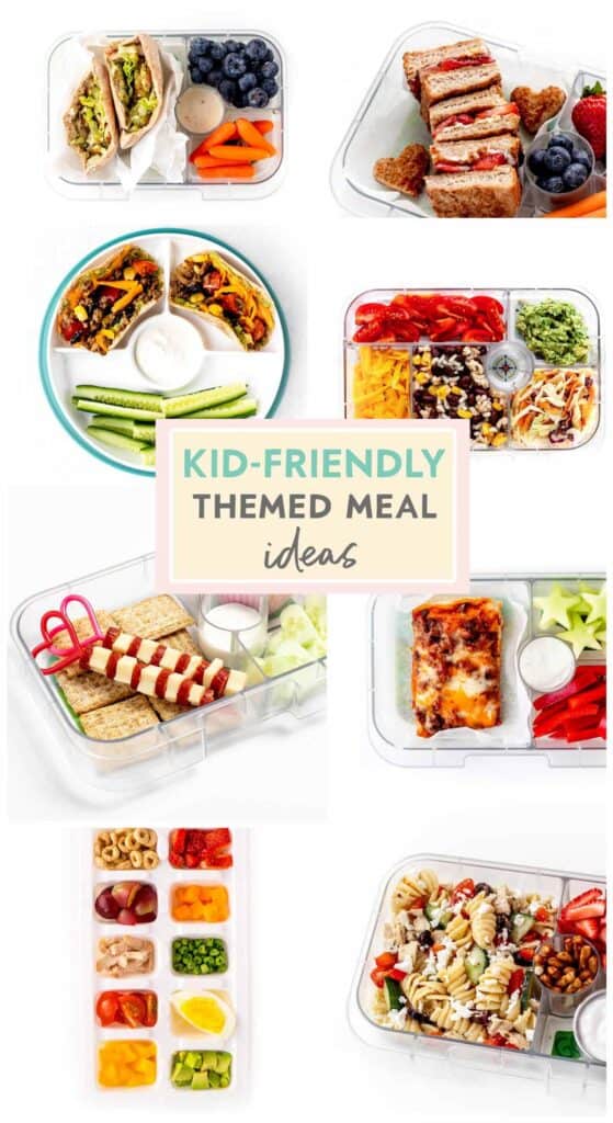 21 Themed Lunch & Dinner Ideas for Weekly Menu Planning - Healthy Kids ...