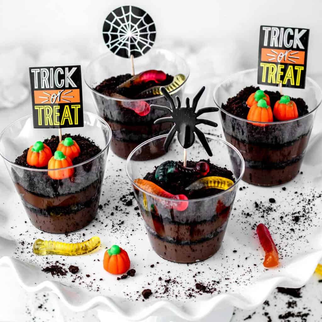Healthy Halloween Dirt Pudding Cups Recipe - Healthy Kids Recipes