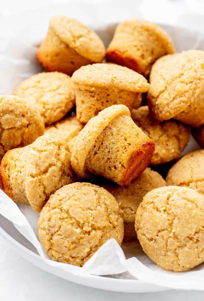 Easy Mini Cornbread Muffins Recipe {with Honey} - Healthy Kids Recipes