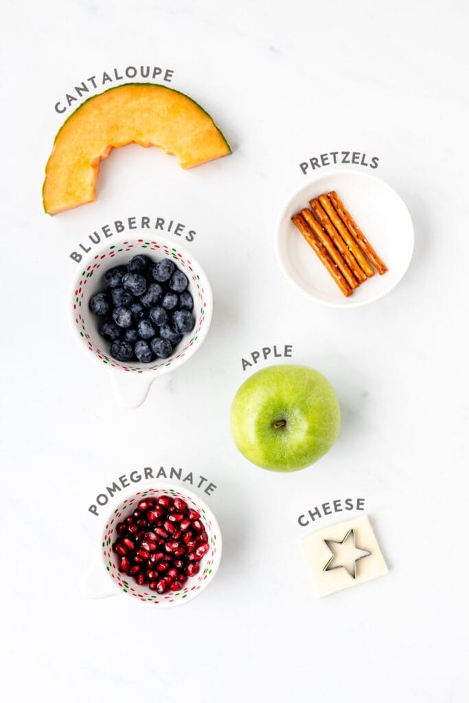 Green Apple Christmas Tree Snack - Healthy Kids Recipes