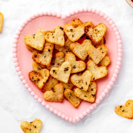 Roasted Heart Shaped Potatoes - Healthy Kids Recipes