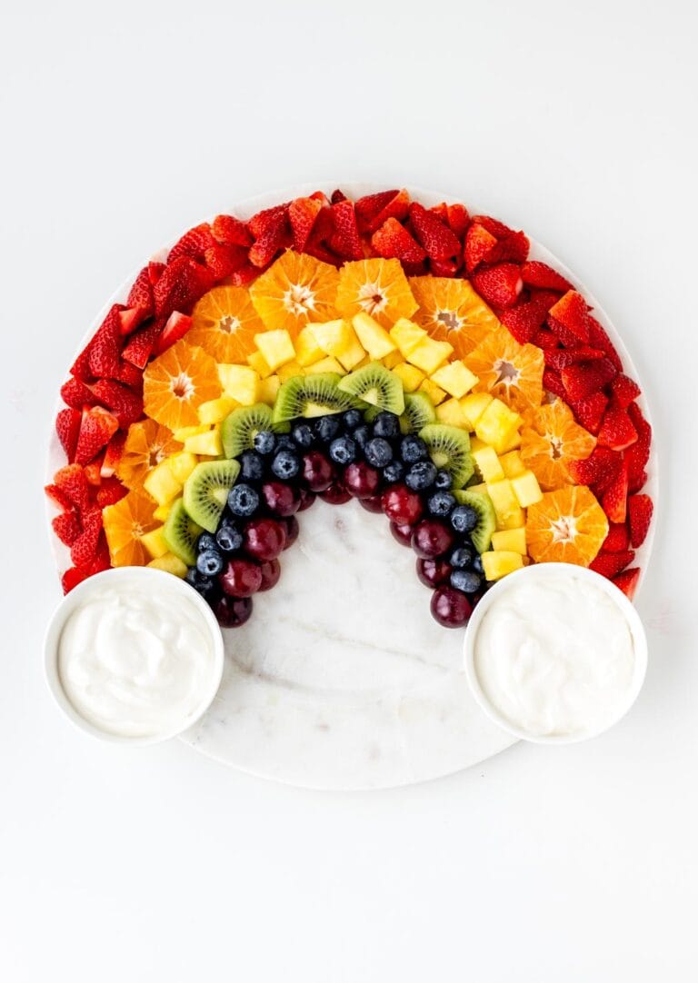 Easy Rainbow Fruit Board - Healthy Kids Recipes