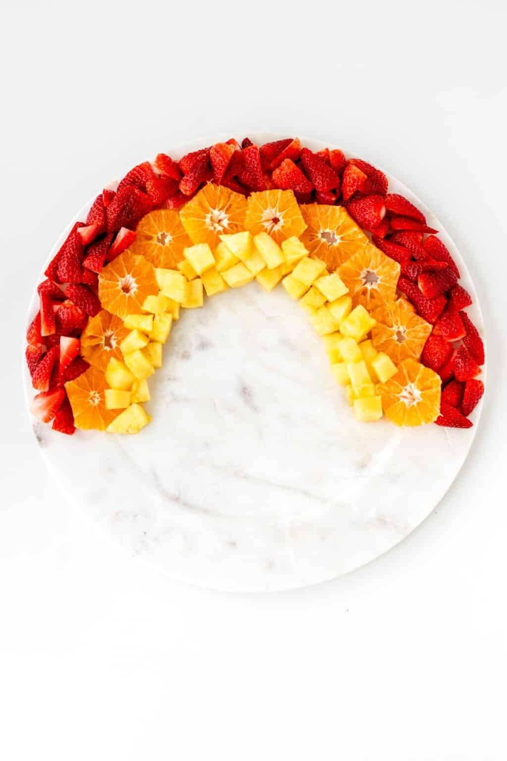 Easy Rainbow Fruit Board - Healthy Kids Recipes