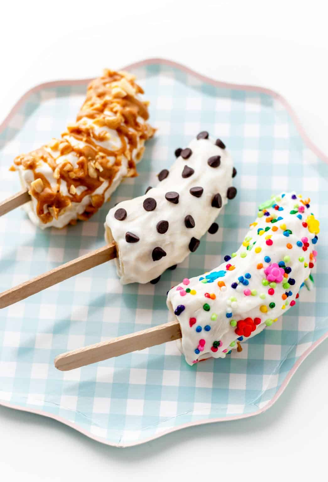Frozen Banana Pops with Yogurt - Healthy Kids Recipes