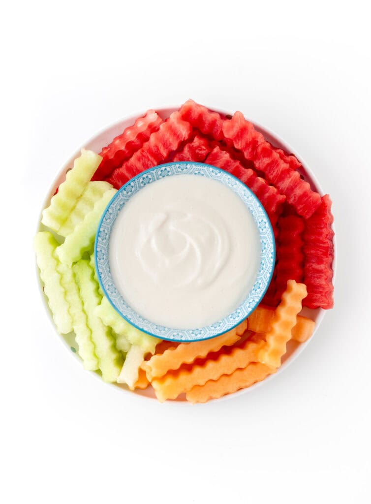 Healthy Fruit Fries with Creamy Yogurt Dip - Healthy Kids Recipes